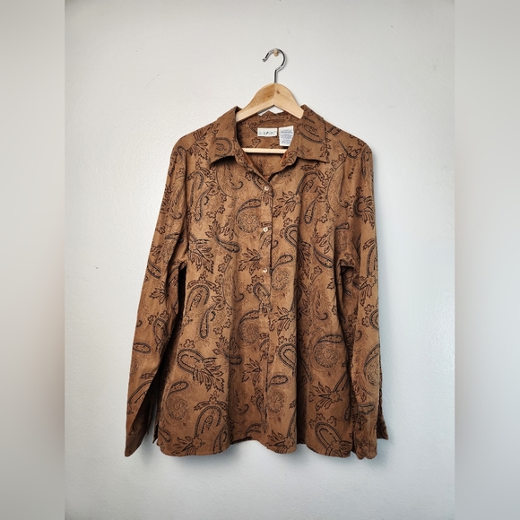 White Stag | Tops | White Stag Womens Button Down Blouse | Poshmark